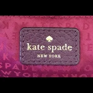 kate spade | Bags | Kate Spade Bay Street Lydia Satchel In Mulled Wine ...